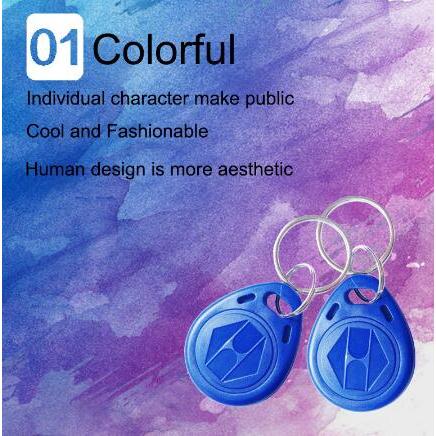 Door Access System RFID Key Fobs EM ID for Access System 125khz EM4100 ...