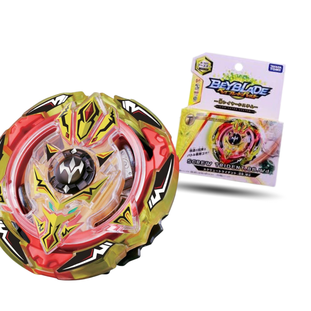 BEYFAN B-103 Booster Screw Trident 8 Bump Wedge | Takara Tomy Beyblade ...