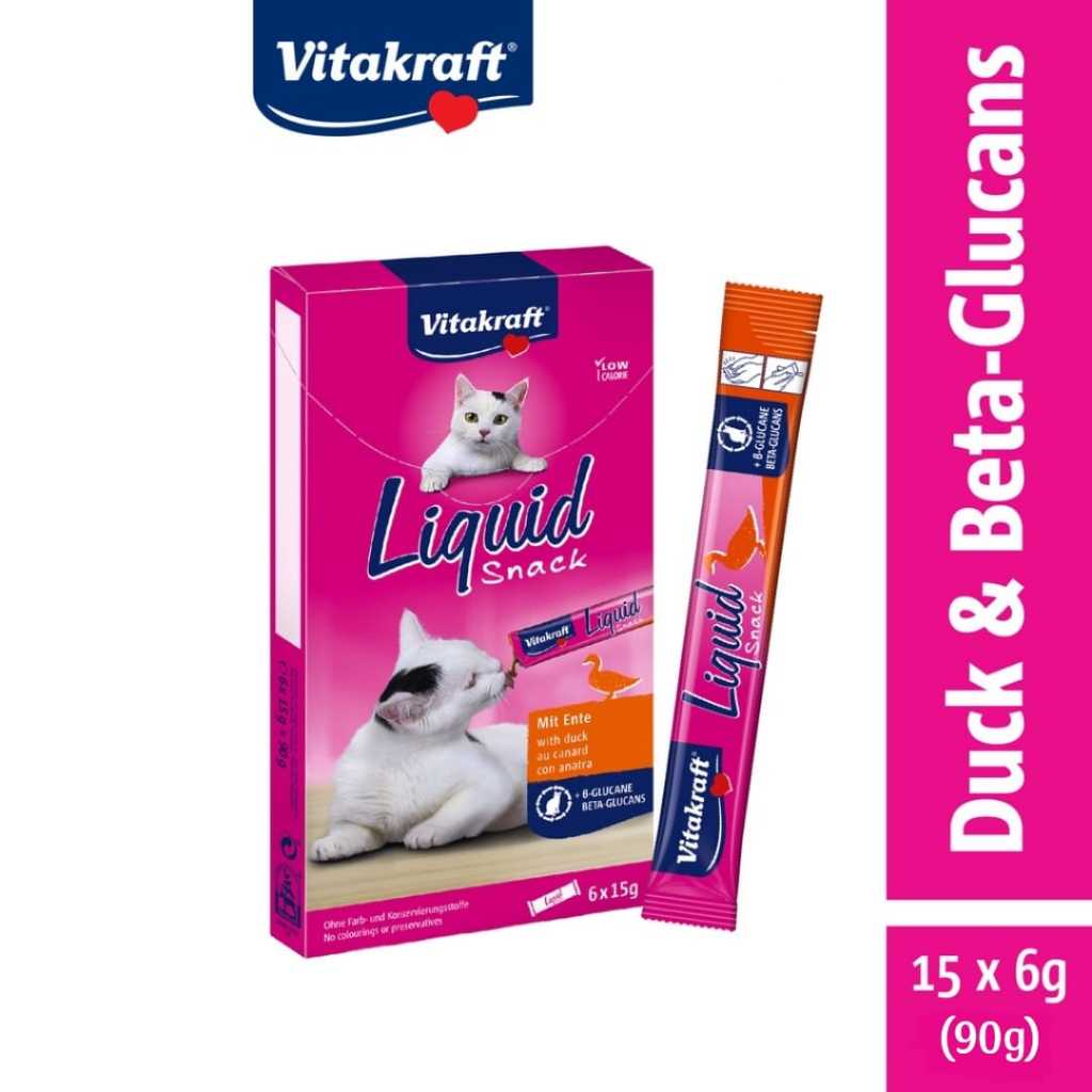 Vitakraft Cat Liquid Snacks 90g / Milky Melody 70g (Makanan Kucing ...