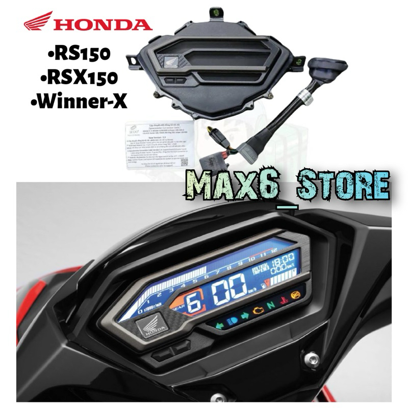 🇻🇳 HONDA RS150 V1 V2 PNP METER WinnerX RSX RS-X 150 SEIDO SOCKET 100% ORIGINAL VIETNAM DIGITAL ...