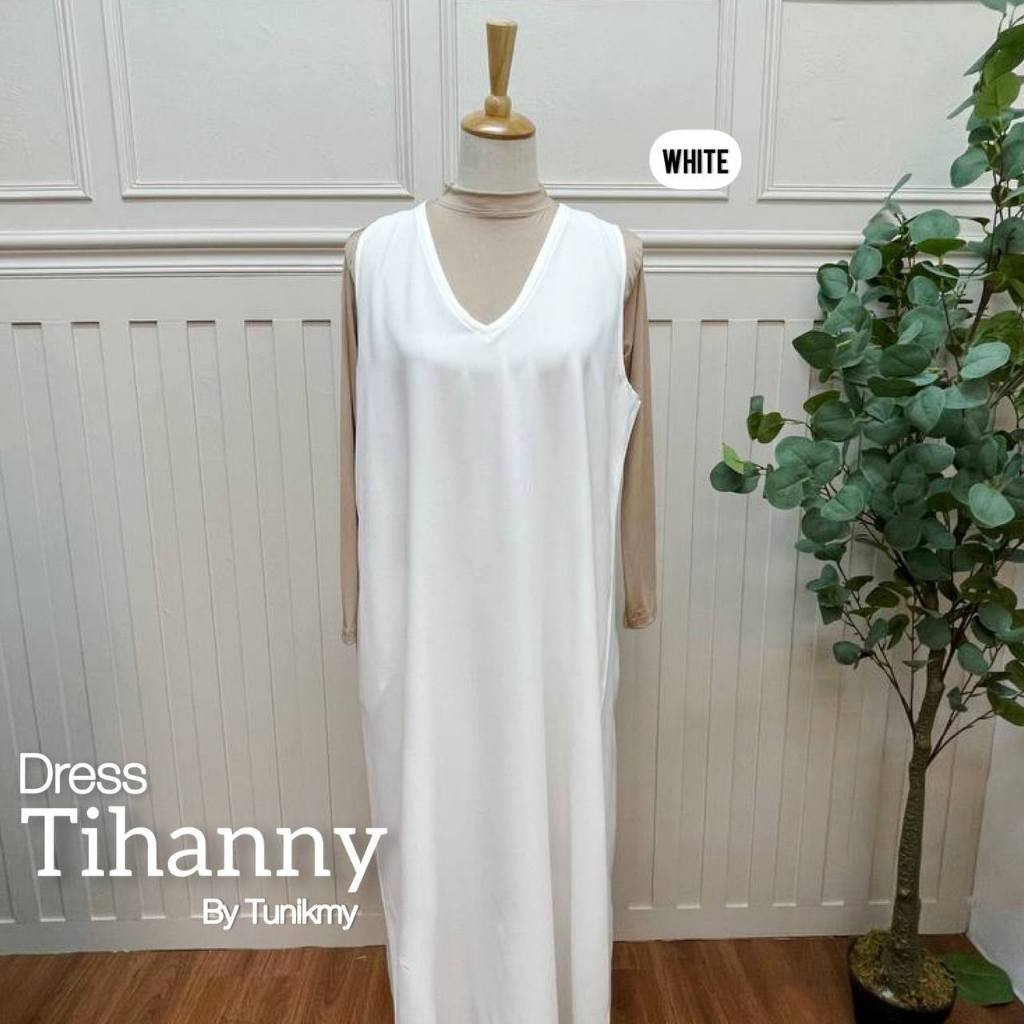 TUNIKMY | DRESS TIHANNY (TIDAK TERMASUK INNER) | Shopee Malaysia