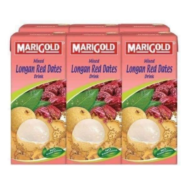 MARIGOLD LONGAN KURMA MERAH 250ML | Shopee Malaysia