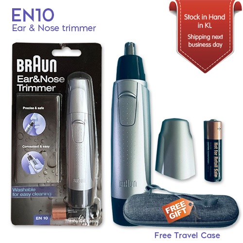 Braun EN10 Ear and Nose Hair Trimmer For Men, Precise and Safe Hair ...