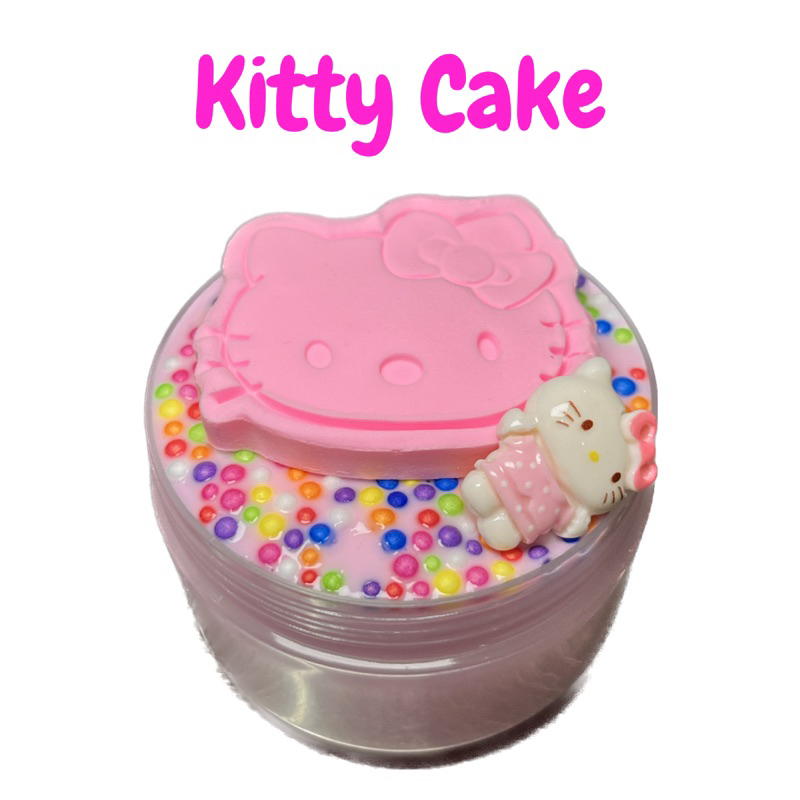 Kitty Cake Slime (diy clay mix) | Shopee Malaysia