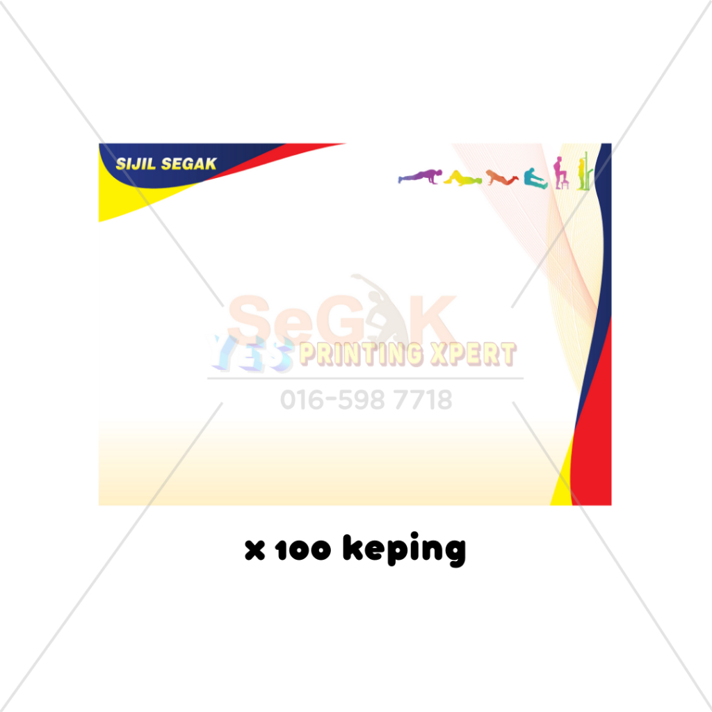 [READY STOCK] SIJIL Hot Stamping PAJSK SEGAK Nilam Kem Bestari Solat ...