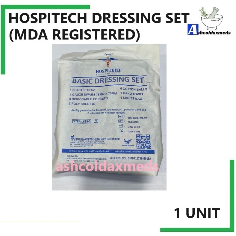 HOSPITECH Basic Dressing Set (1 UNIT) EXP08/2029 | Shopee Malaysia
