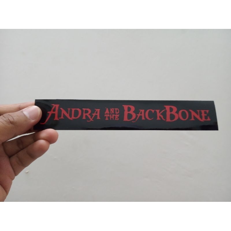 Sticker Andra and The BackBone ( Sticker Cutting / Outdoor ) | Shopee ...