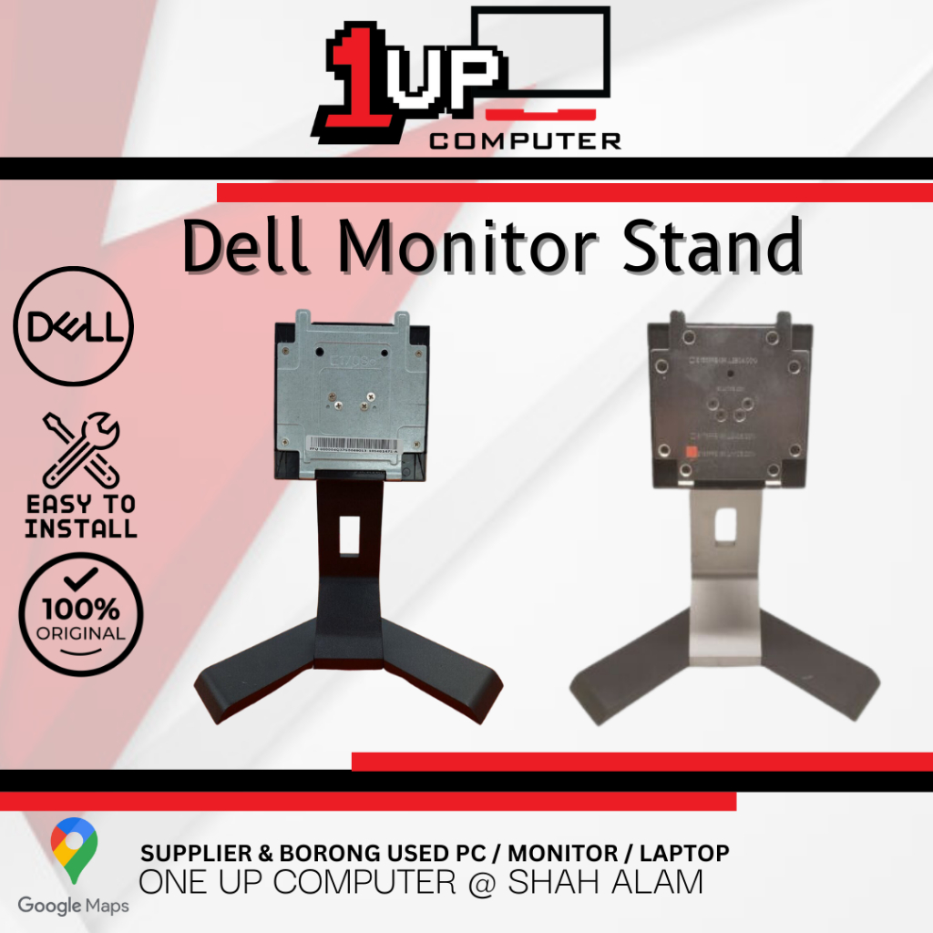 💯100% ORIGINAL💯DELL 17" 19" 20" 22" 24" MONITOR STAND CLIP ON STYLE ...