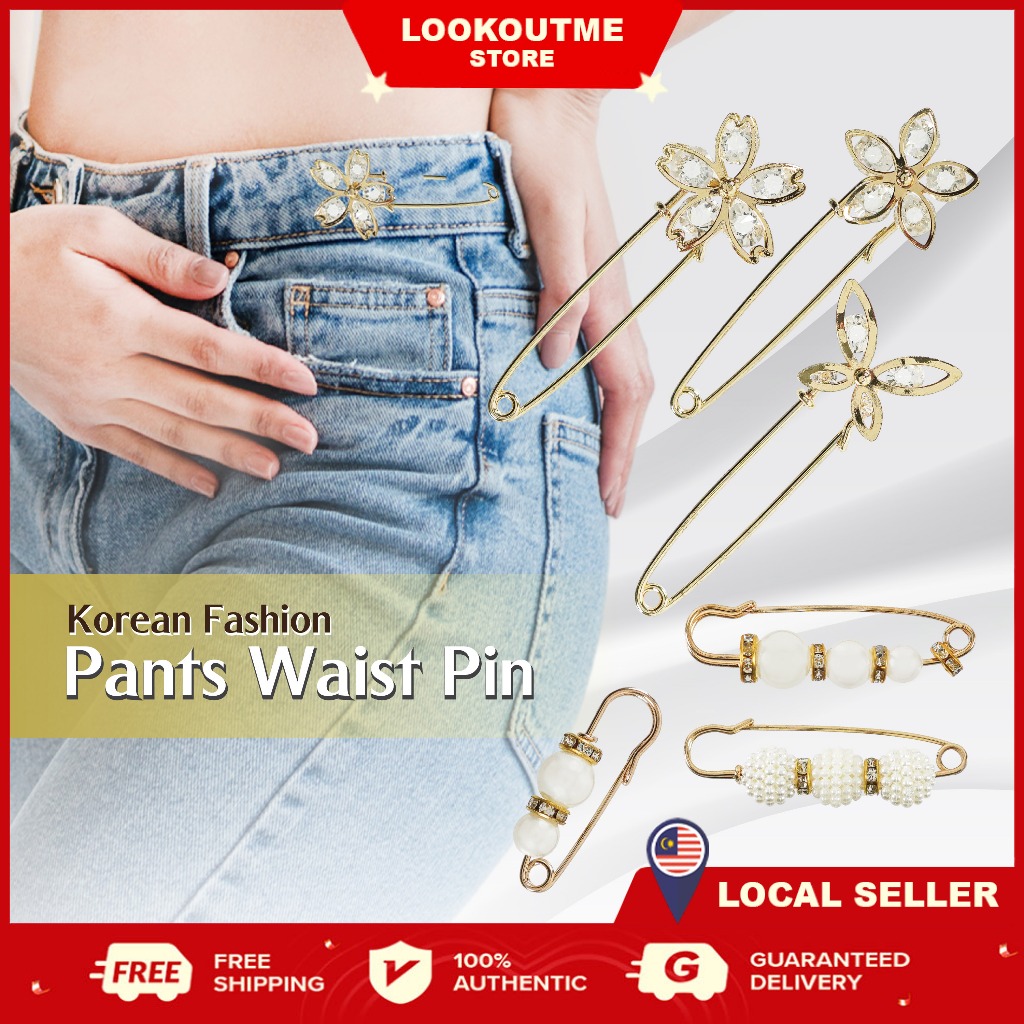 Pants Waist Pin Korean Fashion Kerongsang Seluar Jeans Brooch Korea ...