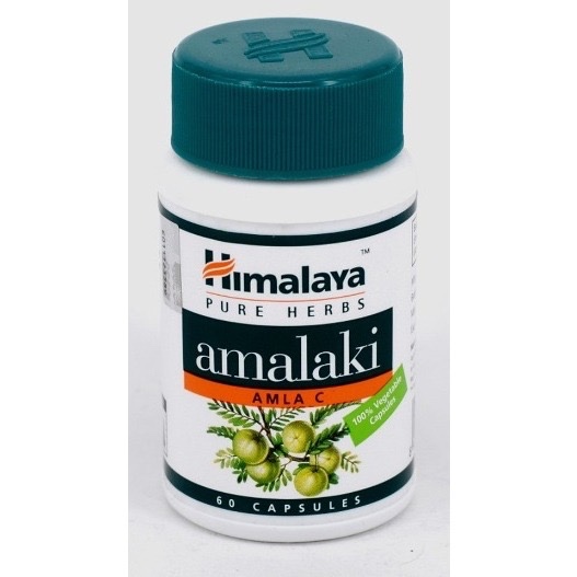 HIMALAYA AMALAKI AMLA C - Immunity Booster - 60 VEGETABLE CAPSULES ...