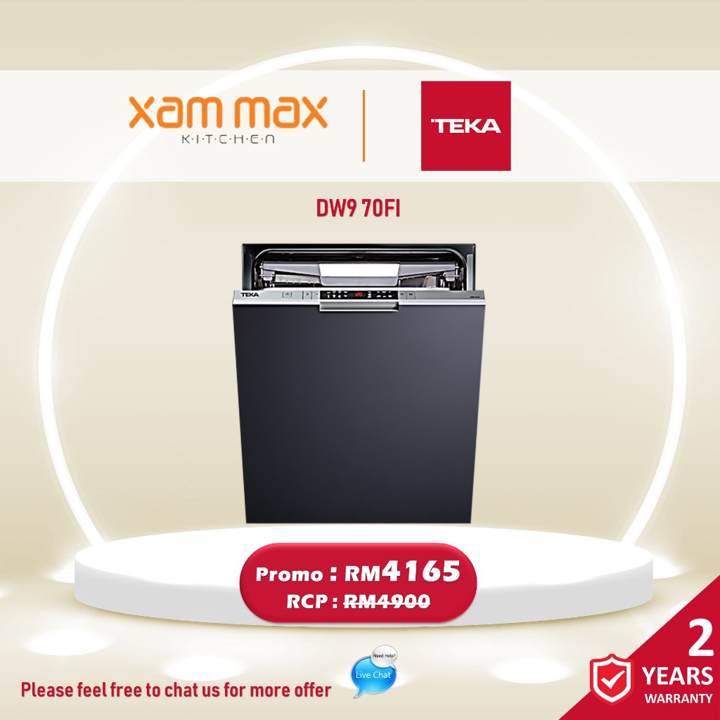 Teka - Fully Integrated Dishwasher DW970 FI / Built-in | Shopee Malaysia