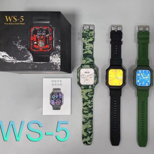 WS5 Smartwatch with Bluetooth calling high quality speakers | Shopee ...