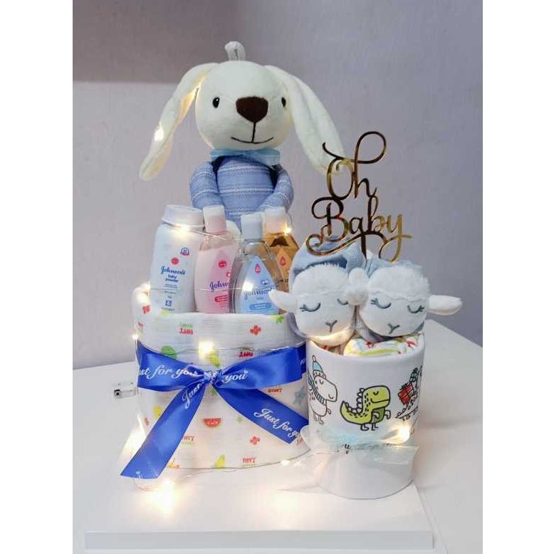 Baby hamper full moon gift for newborn and baby shower (johnson baby ...