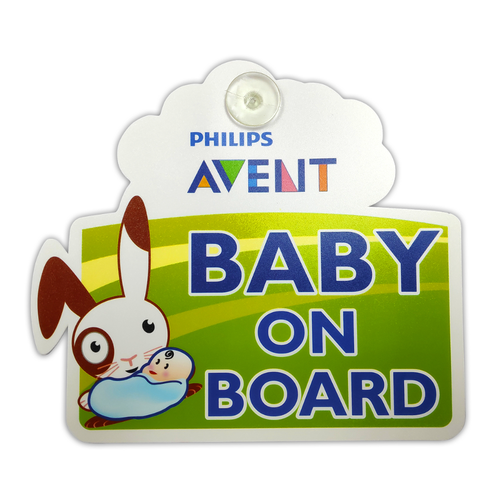 Autumnz / Avent Baby On Board Sign | Baby Car Signage | Shopee Malaysia