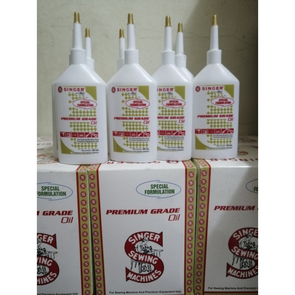 Singer Original Premium Grade Oil ALL PURPOSE OIL (10 Bottles - BOX ...