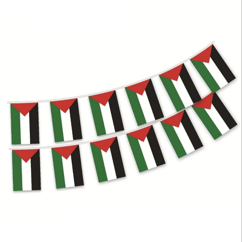 Palestine Flag Mafla scarf Vivid Color and Fade Proof Canvas Header and ...