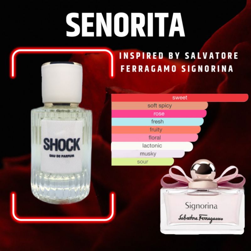 Senorita - SHOCK Perfumes Tahan 24 jam Perfume Minyak Wangi Men Women ... Senorita - SHOCK Perfumes Tahan 24 jam Perfume Minyak Wangi Men Women ...