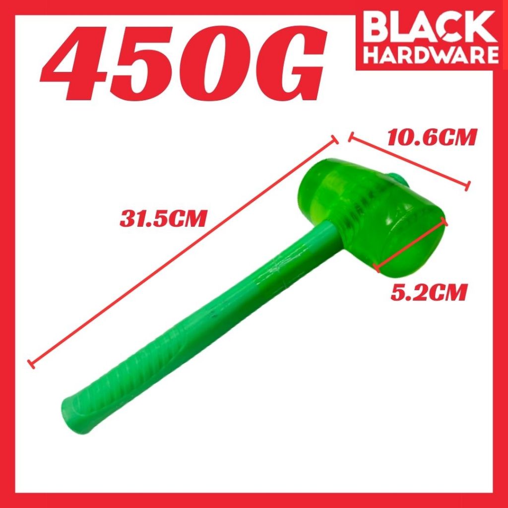 Black Hardware Rubber Mallet Rubber Hammer Tile Plastic Hammer Tukul ...
