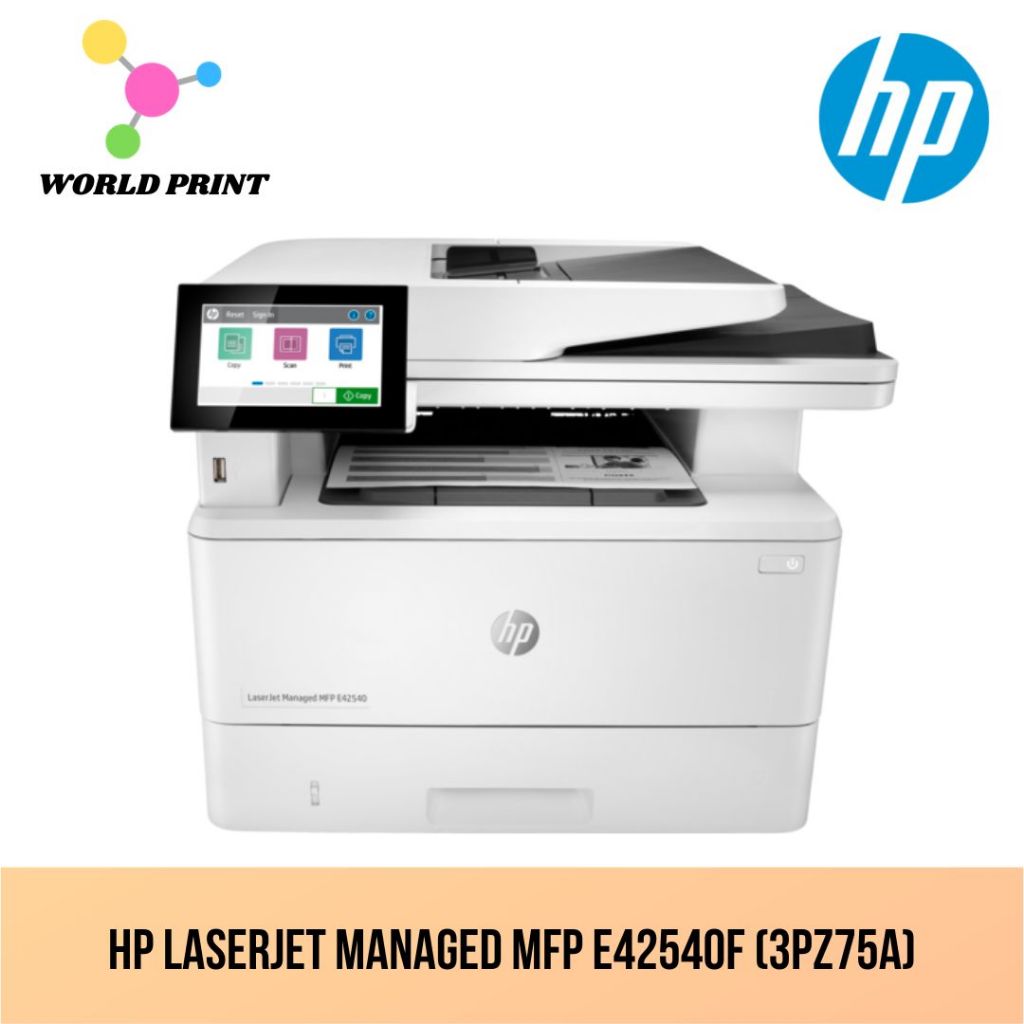 HP LaserJet Managed MFP E42540f (3PZ75A)(Print, Scan, Copy, Fax) - Same ...