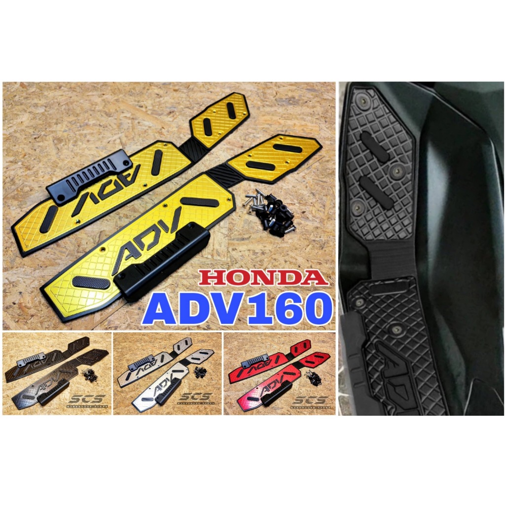 Honda ADV160 Carpet Foot Pedal Floor Panel Footboard Alloy Pengalas ...