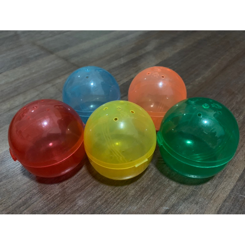10 Pieces Empty Plastic Balls/ Empty Plastic Capsule Balls (assorted ...