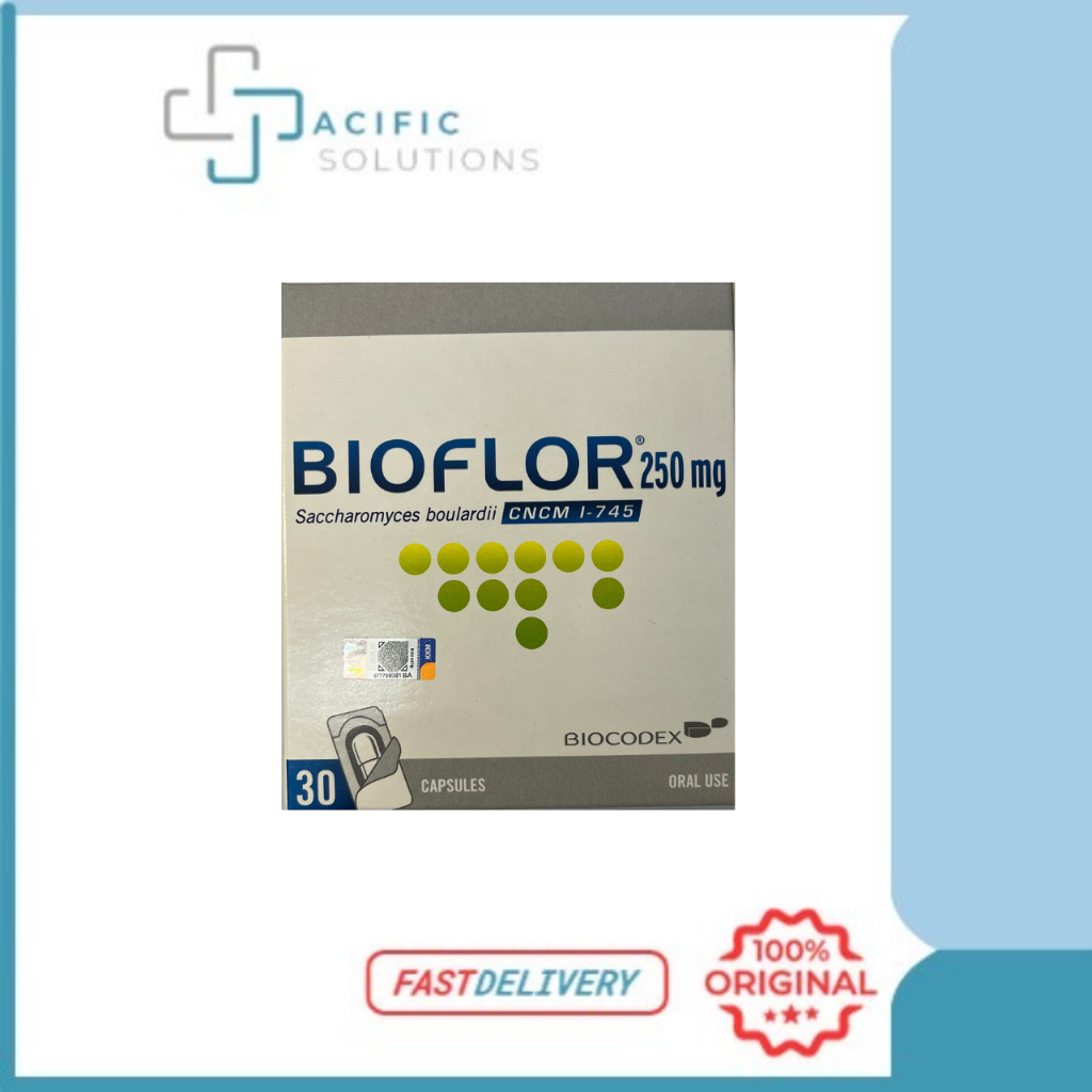 Bioflor (Saccharomyces Boulardii Cncm 1-745) 250mg Cap 30s (EXP: 03/ ...