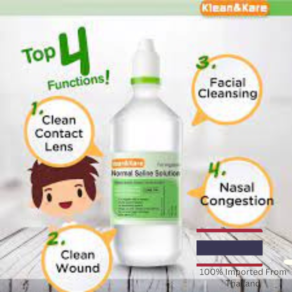 Klean & Kare Normal Saline Solution(1000ml/500ml/100ml/Nasal KIT) | Shopee Malaysia
