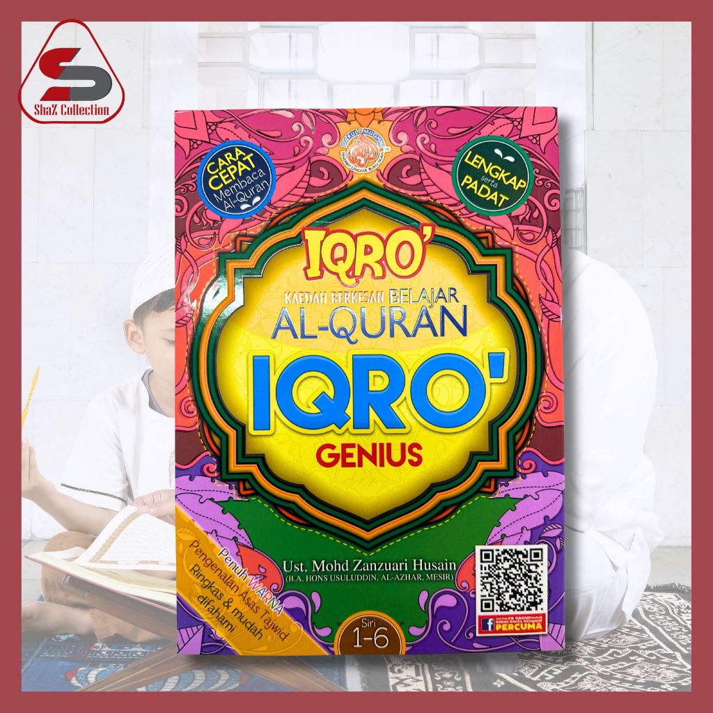 IQRO' RUMI- IQRA GENIUS RUMI - Iqra 1 6 set lengkap - Iqra Rumi - Muqadam - Iqra Budak - Quran ...