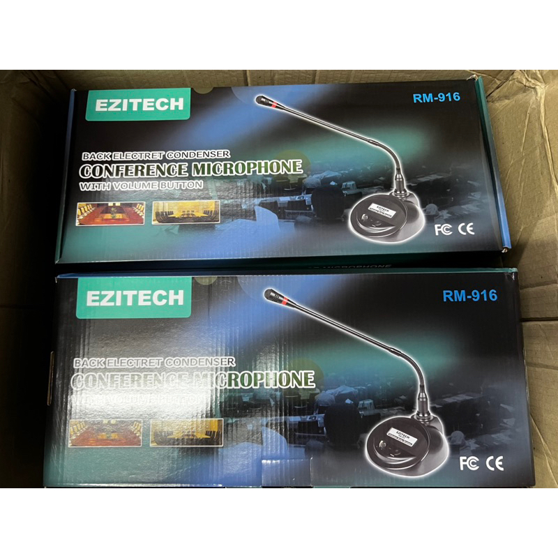 EZITECH RM-916 / RM916 CONDENSER GOOSENECK MICROPHONE WITH VOLUME CONTROL | Shopee Malaysia