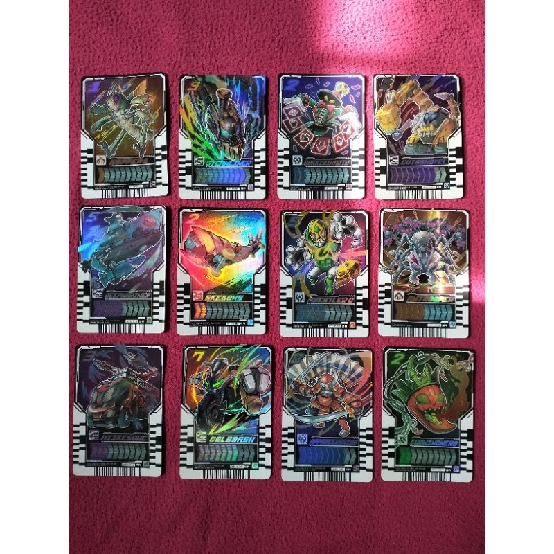 Super Rare DX Ride Chemy Trading Card Kamen Rider Gotchard | Shopee ...