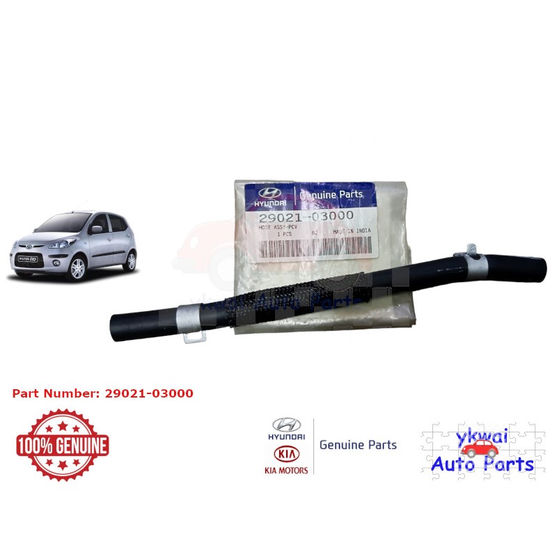 Genuine Hyundai PCV Hose ASSY for Hyundai i10 - 29021-03000 | Shopee ...