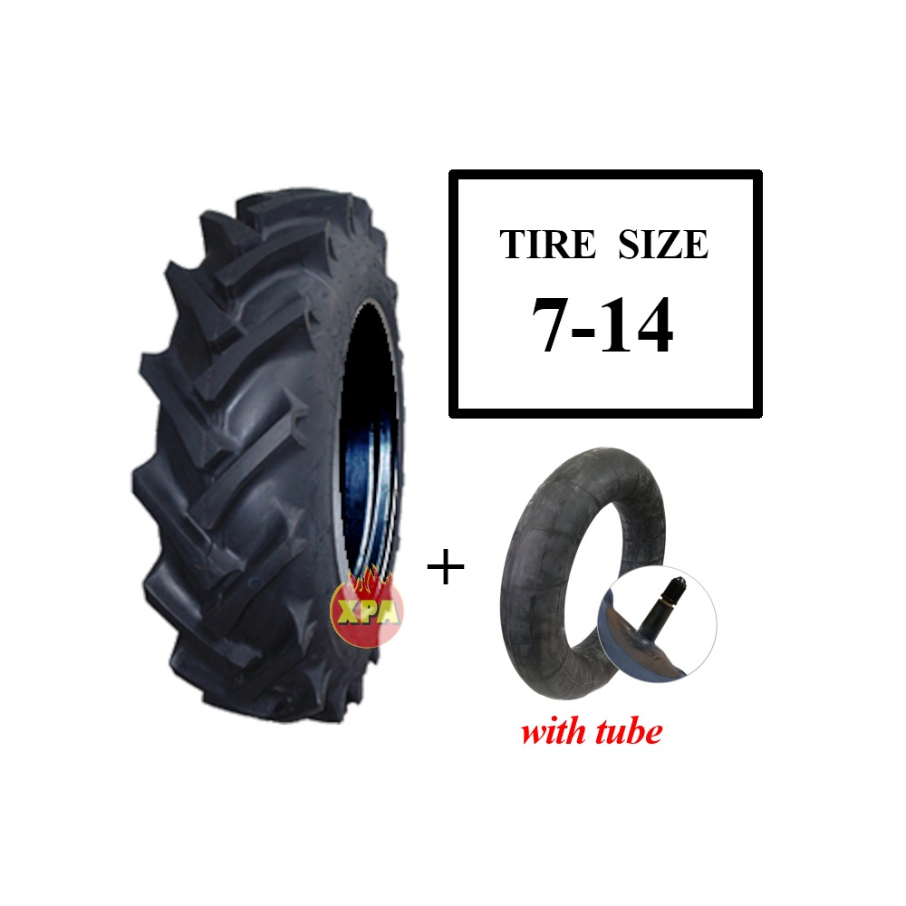 [ NEW TIRE ] 6 - 14 7 - 14 6.00-14 7.00-14 Kubota Tractor R1 AG ...