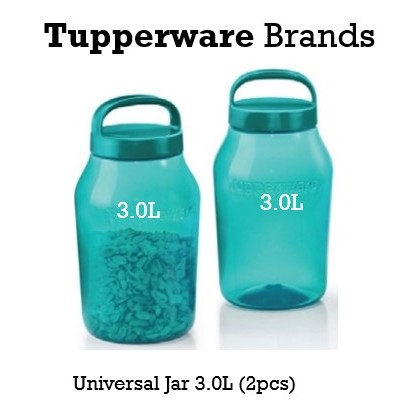 Ready Stock ** Tupperware Universal Jar 4.5L (1pc) OR 825ml (new size ...