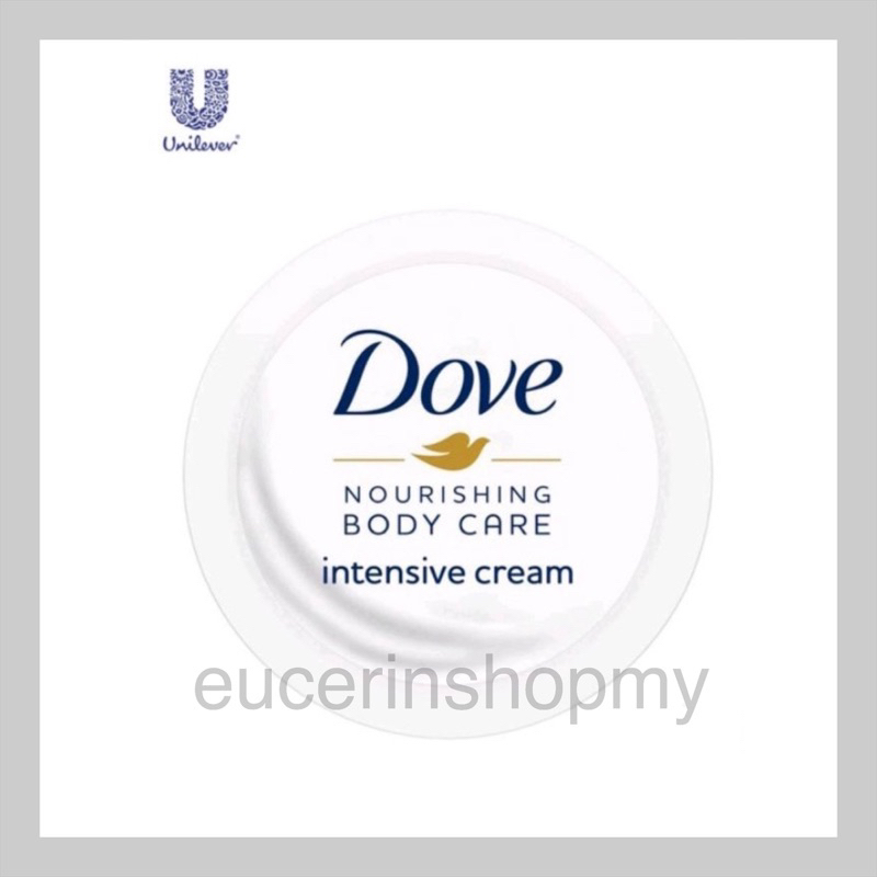 (PROMOTION)Dove (Exp 12/2023)Intensive Cream75g/150g/250g | Shopee Malaysia