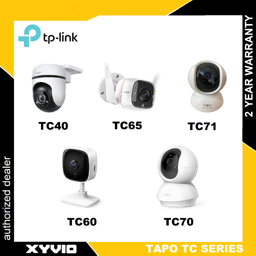 TP-LINK TAPO TC SERIES TC60 Full HD | TC70 Full HD | TC71 2K | TC65 ...