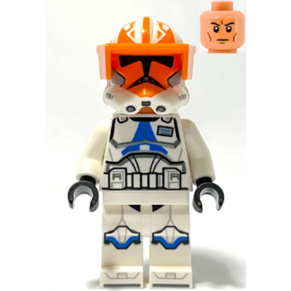 LEGO MINIFIGURE sw1277 Star Wars Clone Captain Vaughn 501st Legion ...