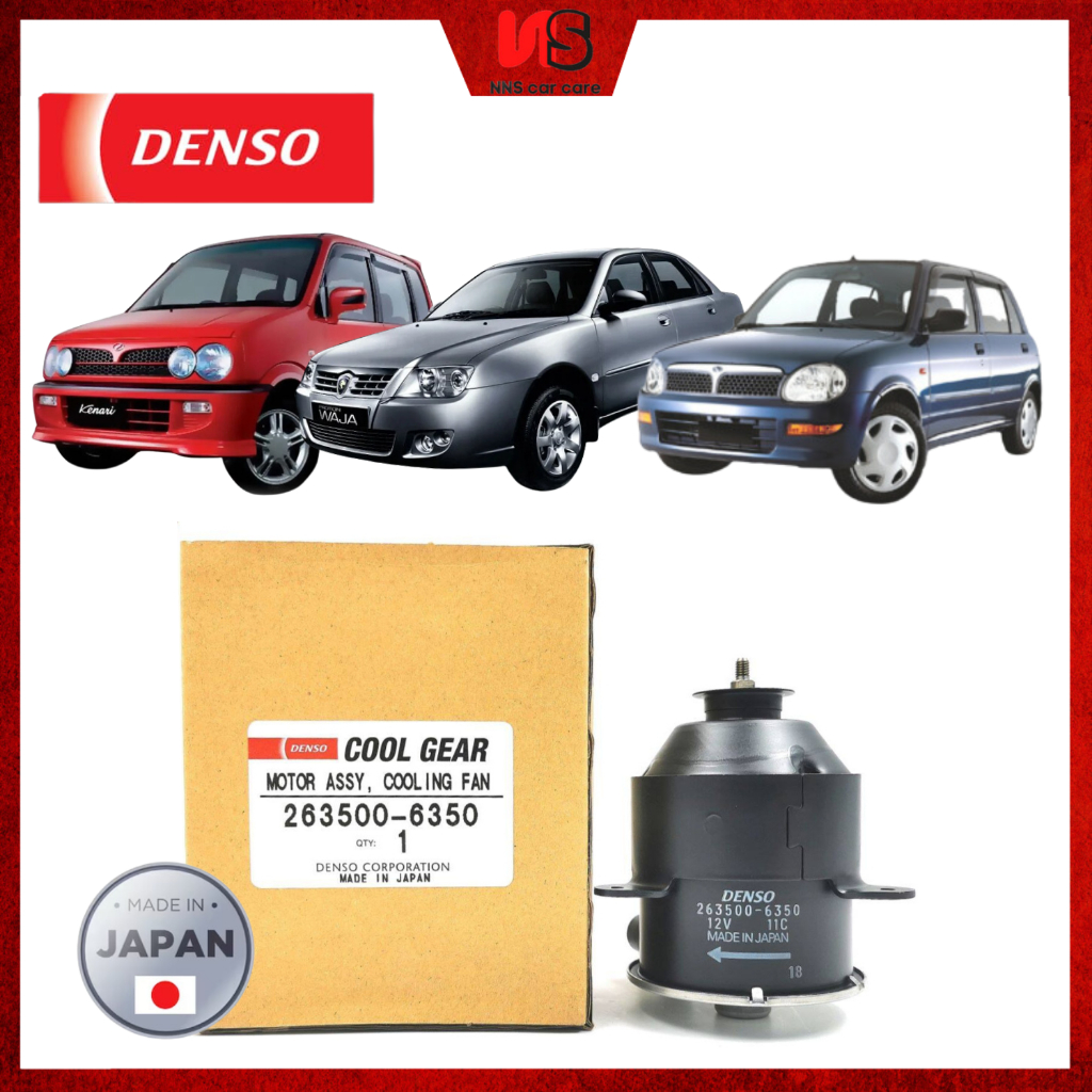 Original Denso Radiator Fan Motor WAJA PERODUA KENARI KELISA 263500 ...