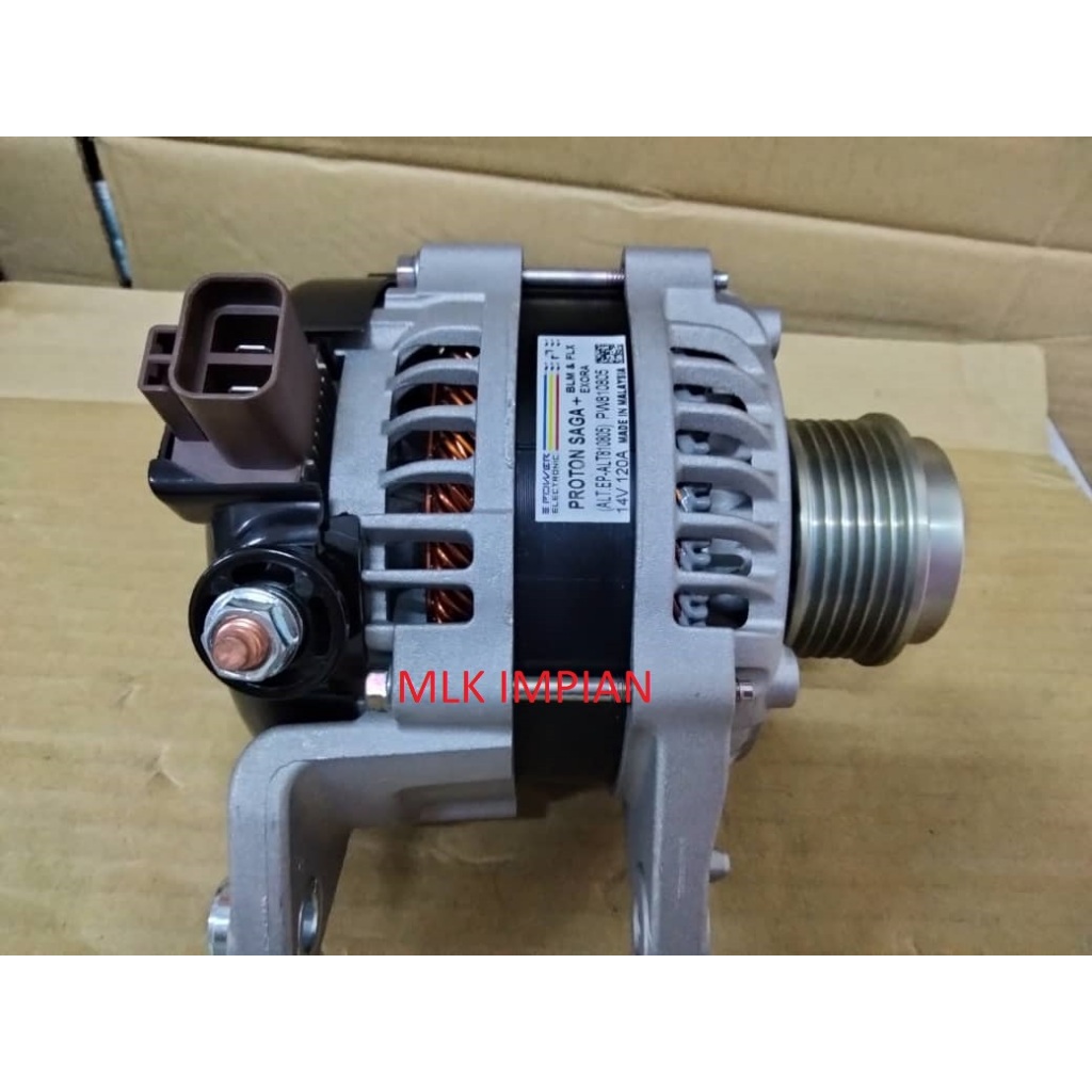 PROTON SAGA BLM,EXORA,PREVE,WAJA CAMPRO,GEN-2 ALTERNATOR 12V 120AMP ...