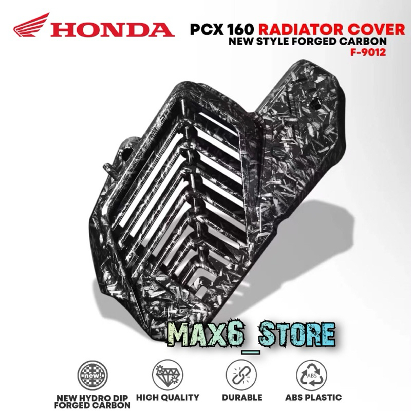HONDA ADV160 VARIO160 PCX160 RADIATOR COVER CARBON VARIO ADV 160 ...
