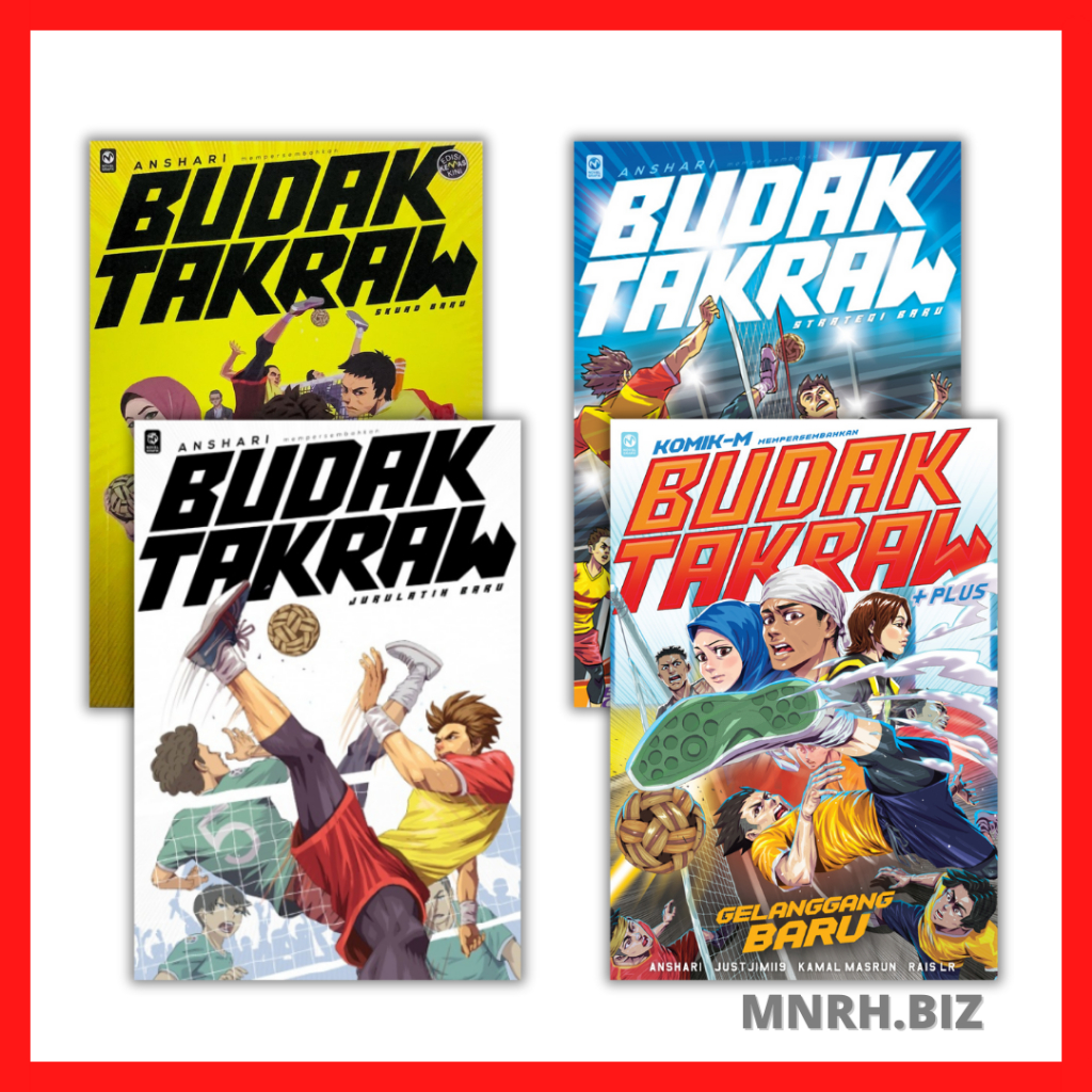KOMIK M Buku Komik Budak Takraw Buku Skuad Baru Jurulatih Baru Malay Comic Books | Shopee Malaysia