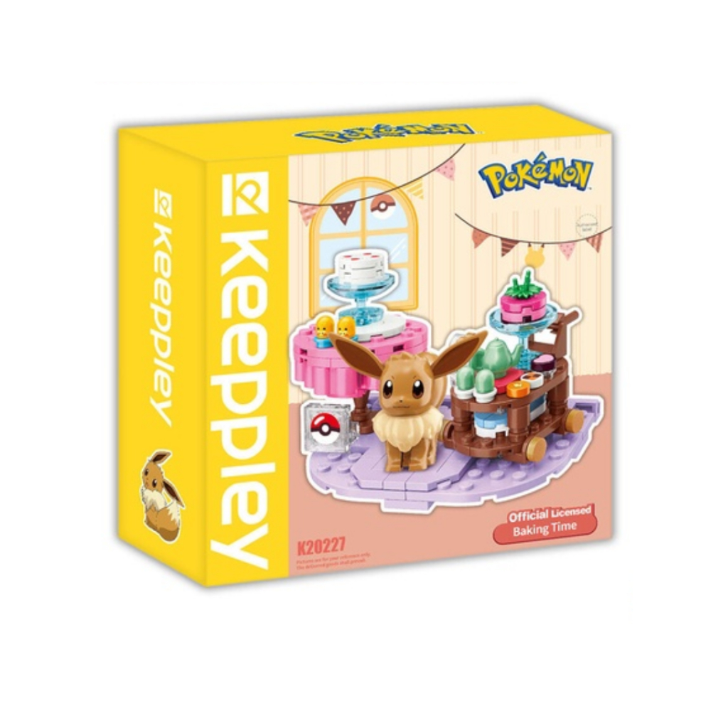 Keeppley Pokemon Eevee Blocks Baking Time K20227 | Shopee Malaysia