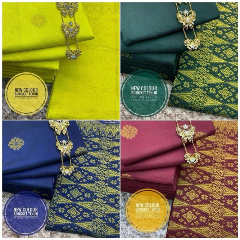 Kain Pasang | Kain Songket Bunga Tabur | Limited Stock | | Shopee Malaysia