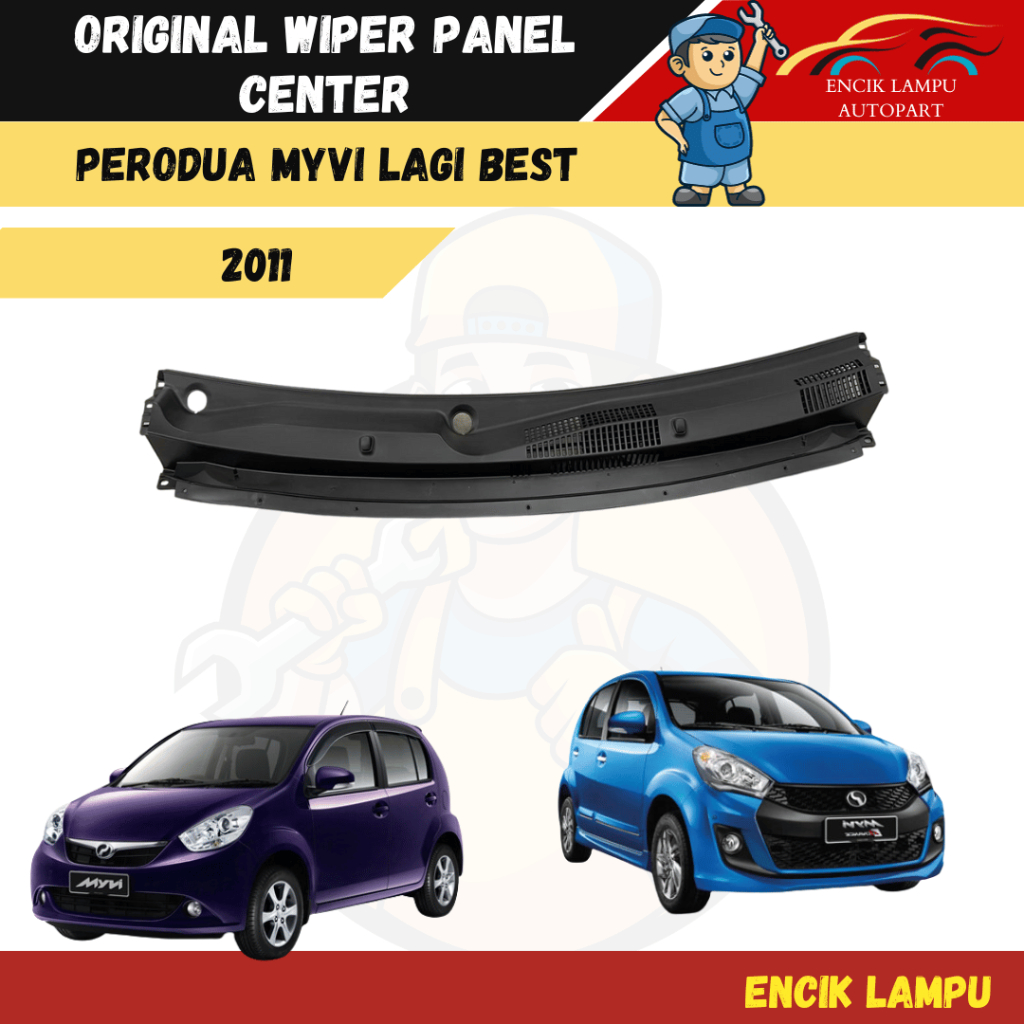 Perodua Myvi Lagi Best/ Myvi Icon 2011-2017 Wiper Panel Grille (CENTER ...