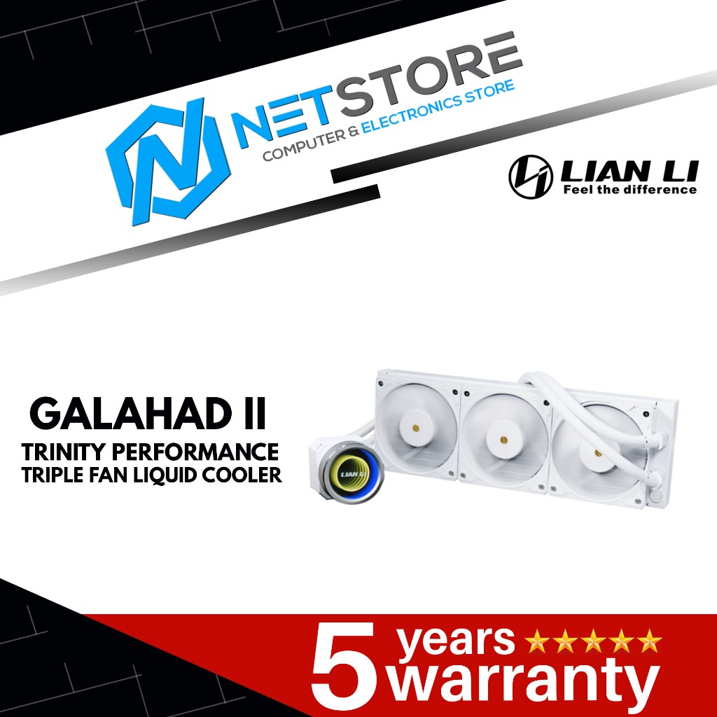 LIAN LI GALAHAD II TRINITY PERFORMANCE TRIPLE FAN LIQUID COOLING KIT ...