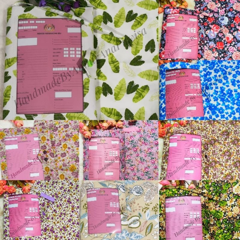 💜PART 8 Bunga💐💜 Cover Buku Pink Dan Klinik Kesihatan Anak | Shopee Malaysia