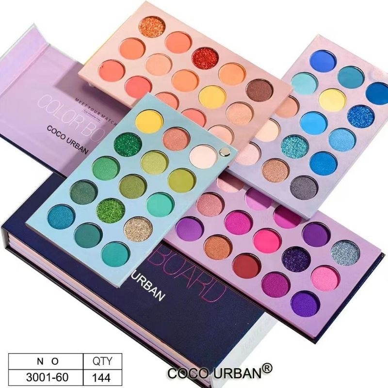 COCO URBAN EYESHADOW PALETTE | Shopee Malaysia