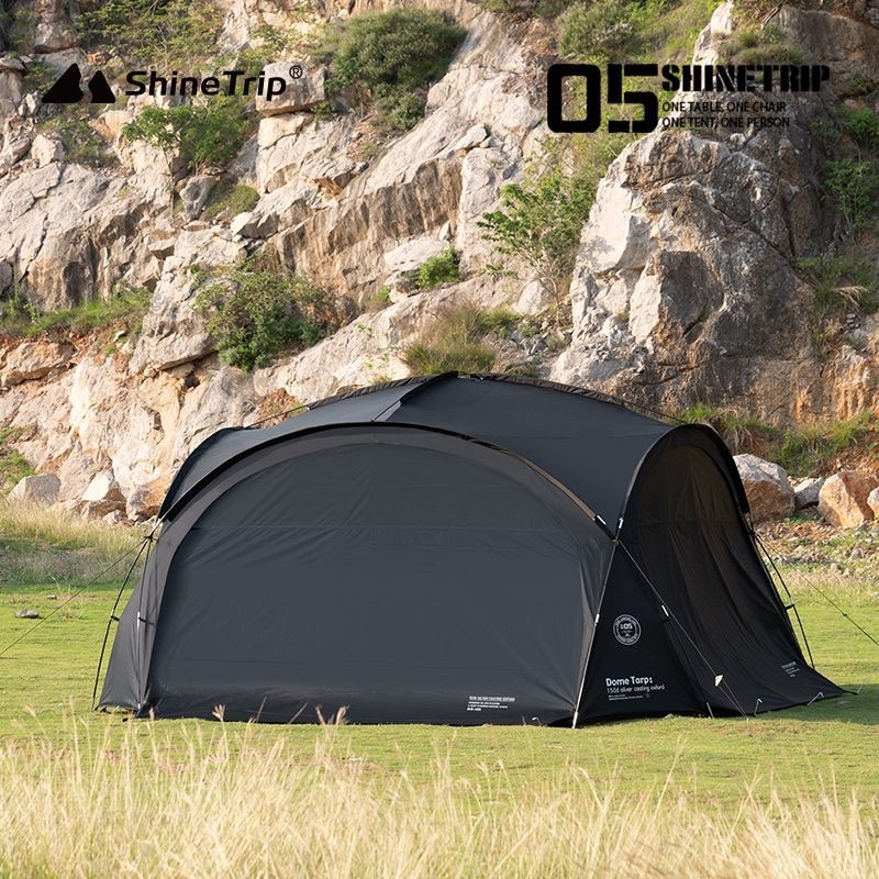 SHINETRIP DOME SHELTER A470-H00 PU 3000MM DOME TARP WITH DOOR | Shopee ...