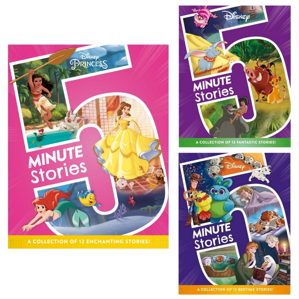 Disney Princess / Disney: 5-minute Stories (Storybook for Preschool ...