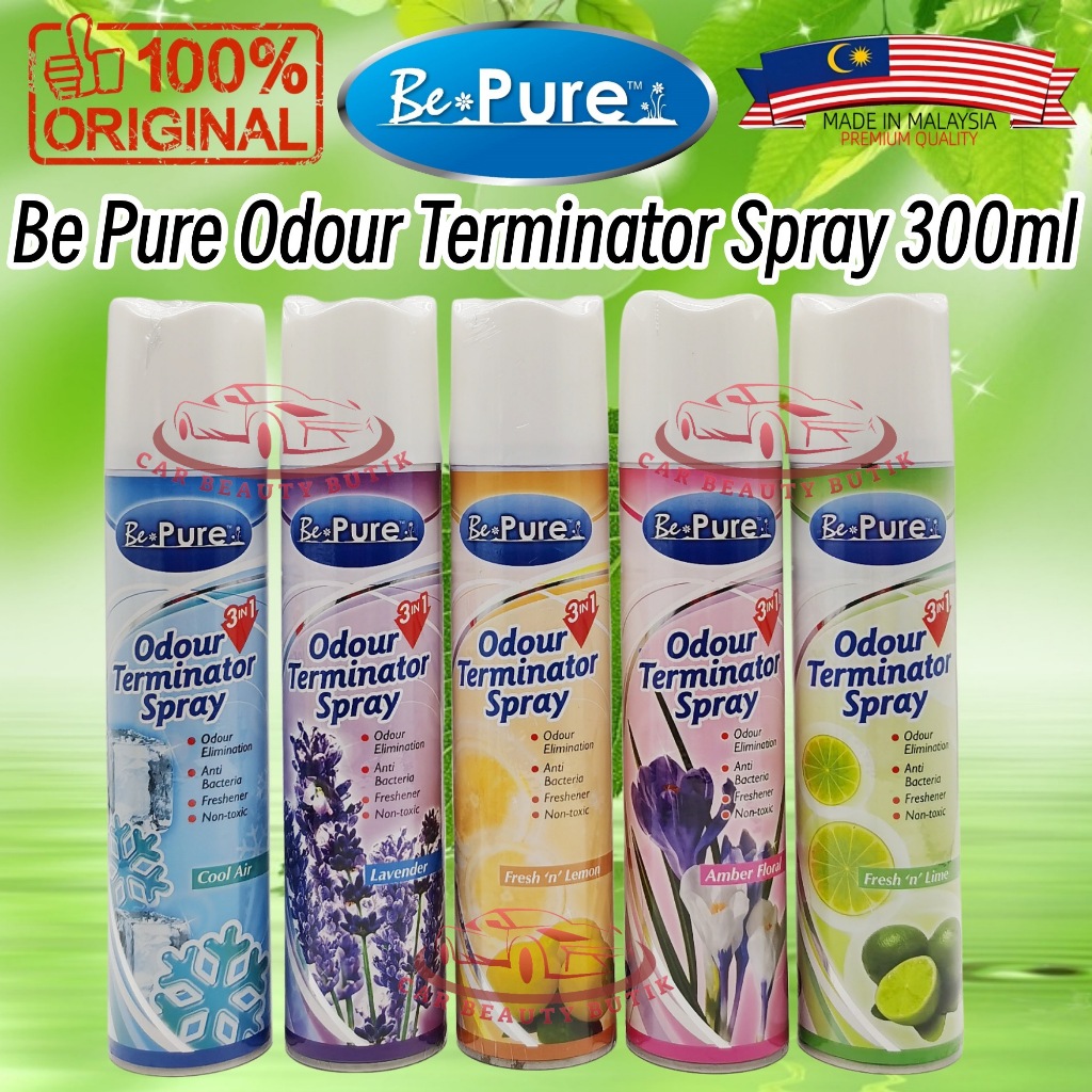 Be Pure Odour Terminator Spray / BePure Odour Terminator Spray 300ml ...