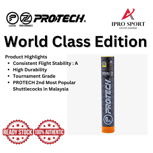 Protech World Class Edition Shuttlecock | Speed 77 | Shopee Malaysia